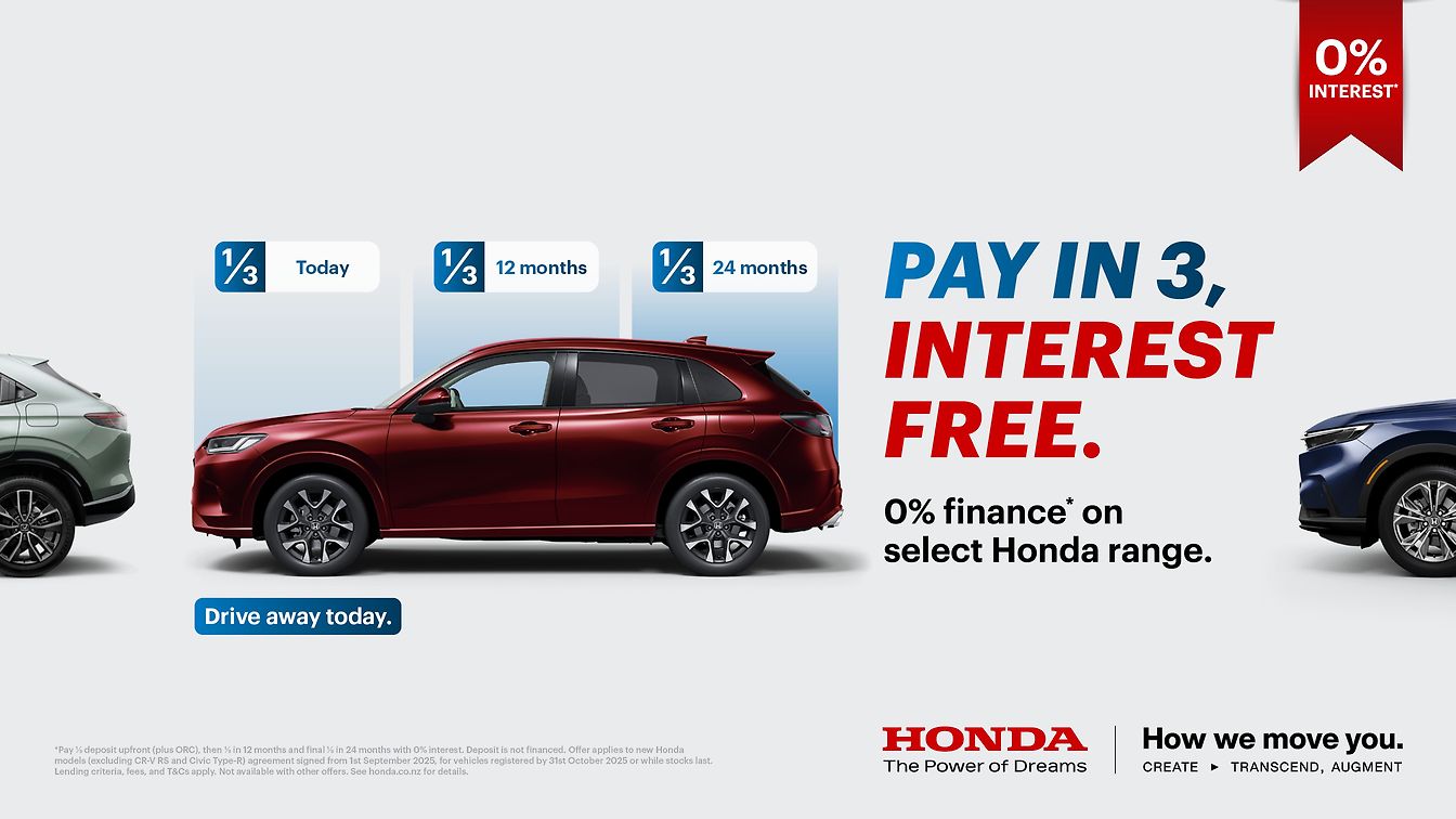 Honda New Zealand | Award Winning New Cars, Hybrid Cars & SUVs